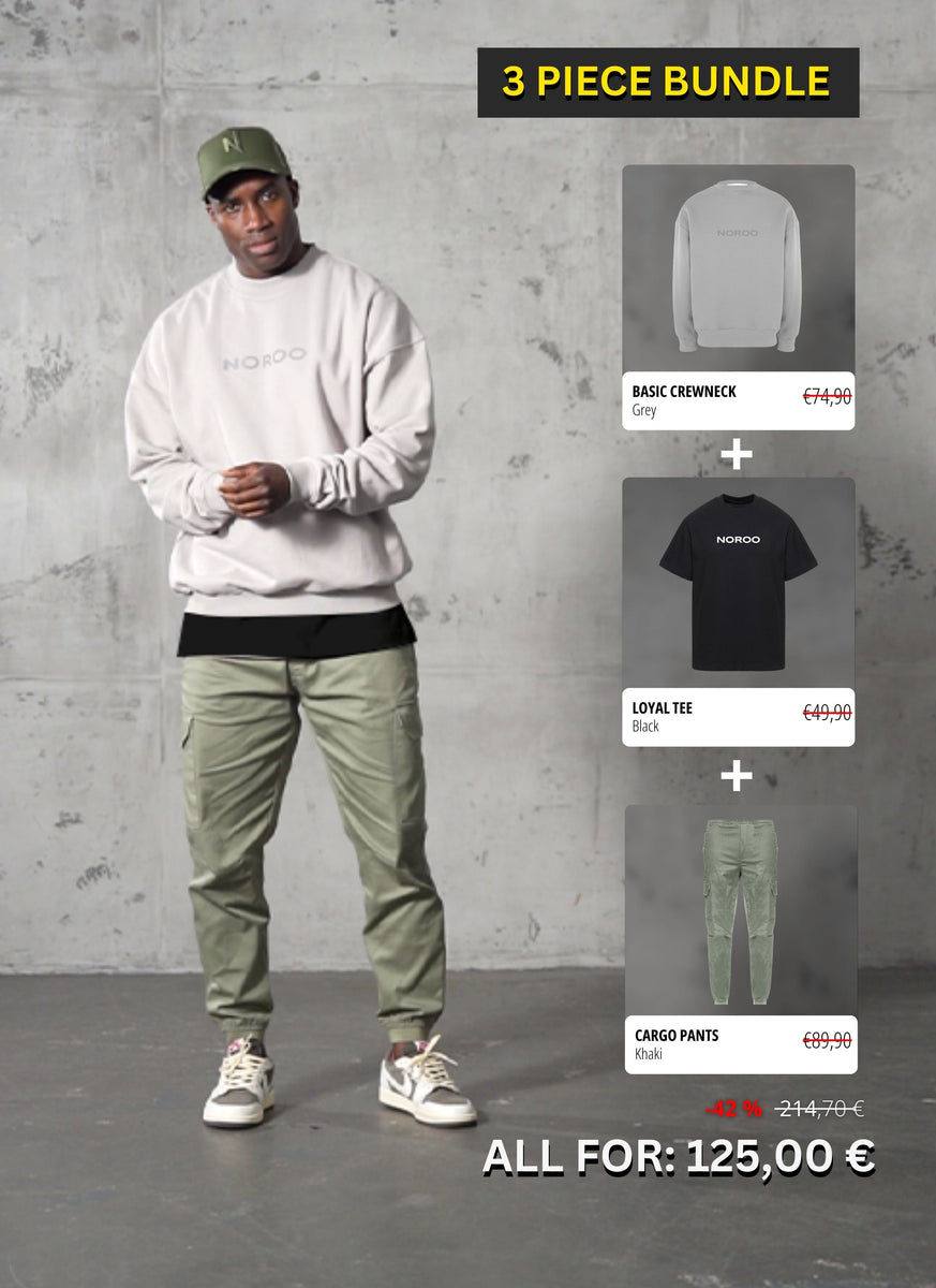 CORE STREETWEAR SET (3 Pieces for 1 Price) – NOROO Clothing GmbH